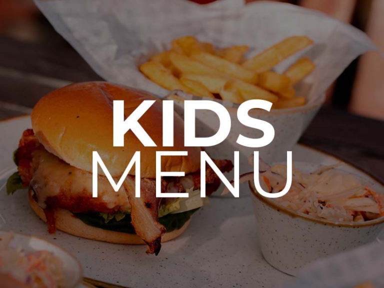 Food and Drinks Menu - The Dock - Cardiff Bay