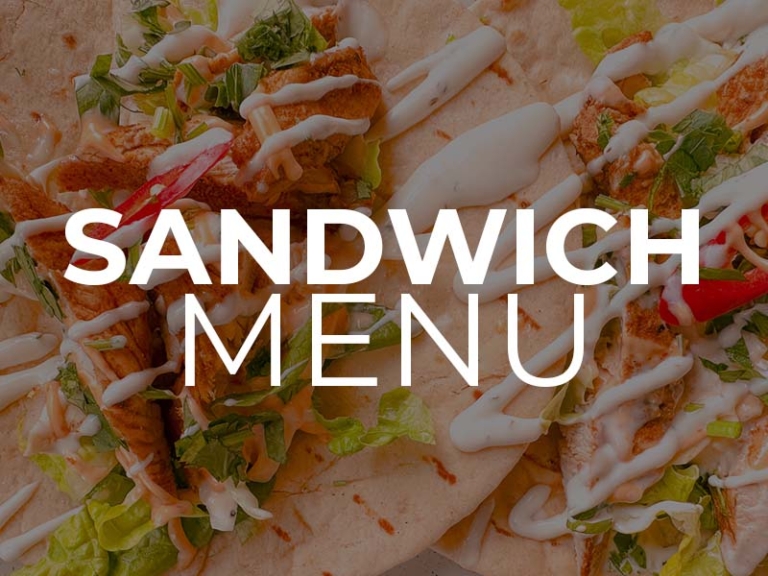 Food and Drinks Menu - The Dock - Cardiff Bay